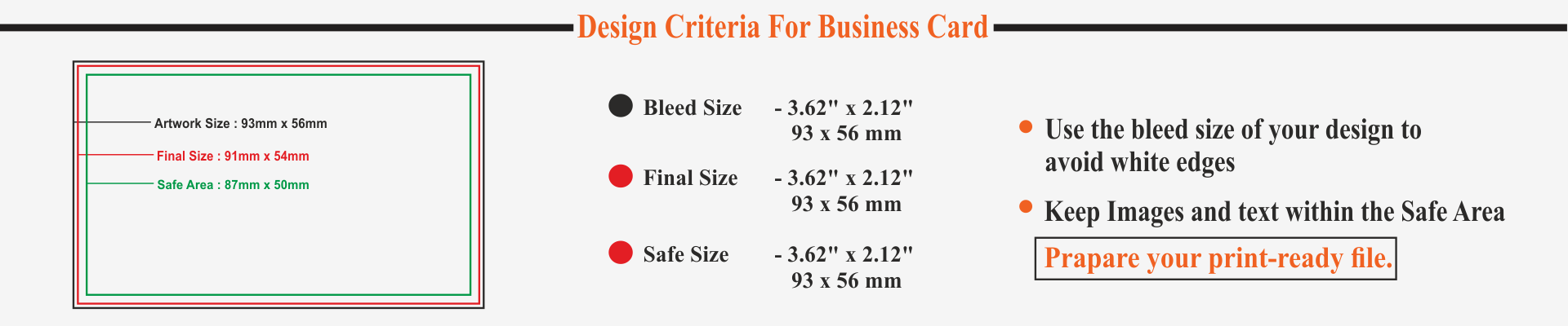 Standard Visiting Cards - Nprint